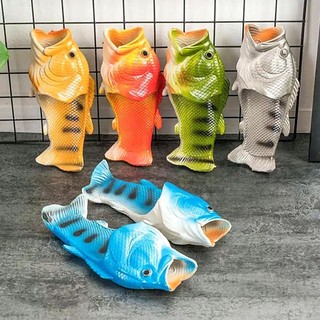 Jual Sandal Ikan Dewasa Pria Wanita / Sandal Lucu Unik Motif Ikan ...