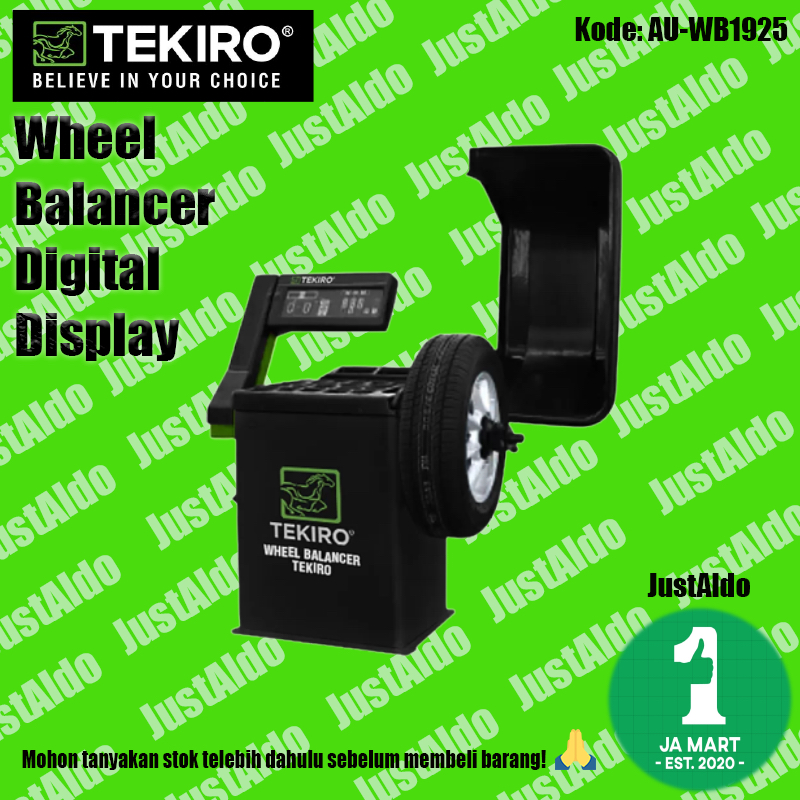 Jual Mesin Balancing Ban Mobil Wheel Balancer Digital Display Tekiro ...