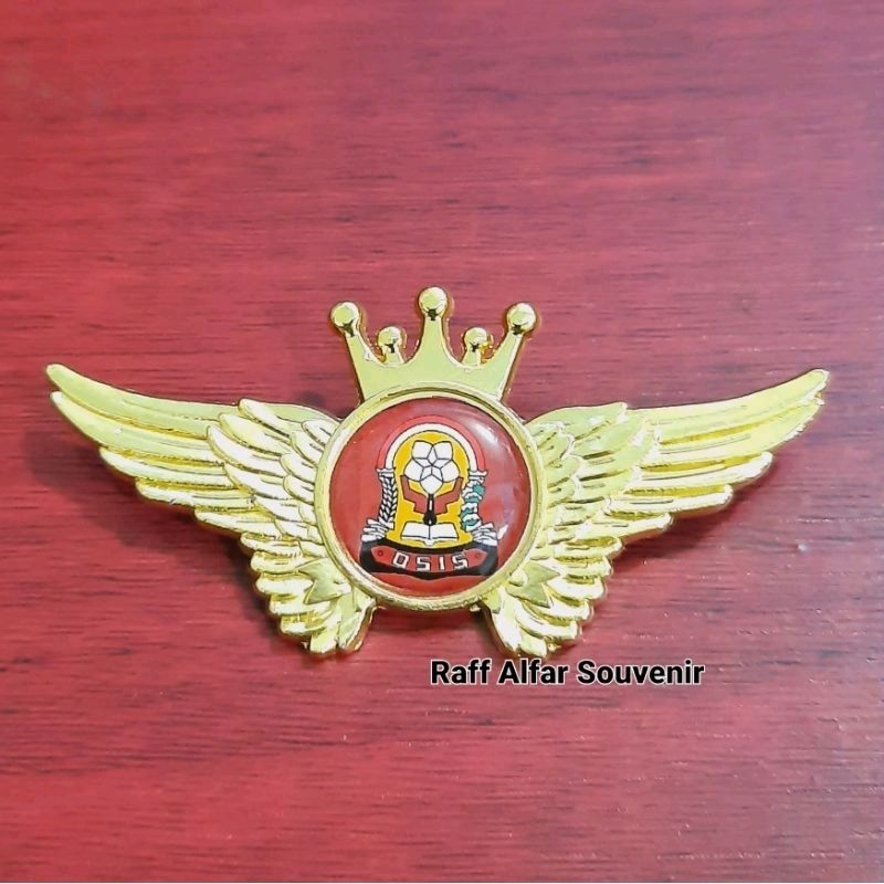 Jual PIN OSIS SMA - BROS OSIS MODEL WING MAHKOTA | Shopee Indonesia