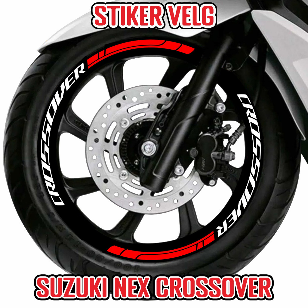 Jual Sticker Cutting List Velg Suzuki Nex Crossover Variasi Pelk 14 ...