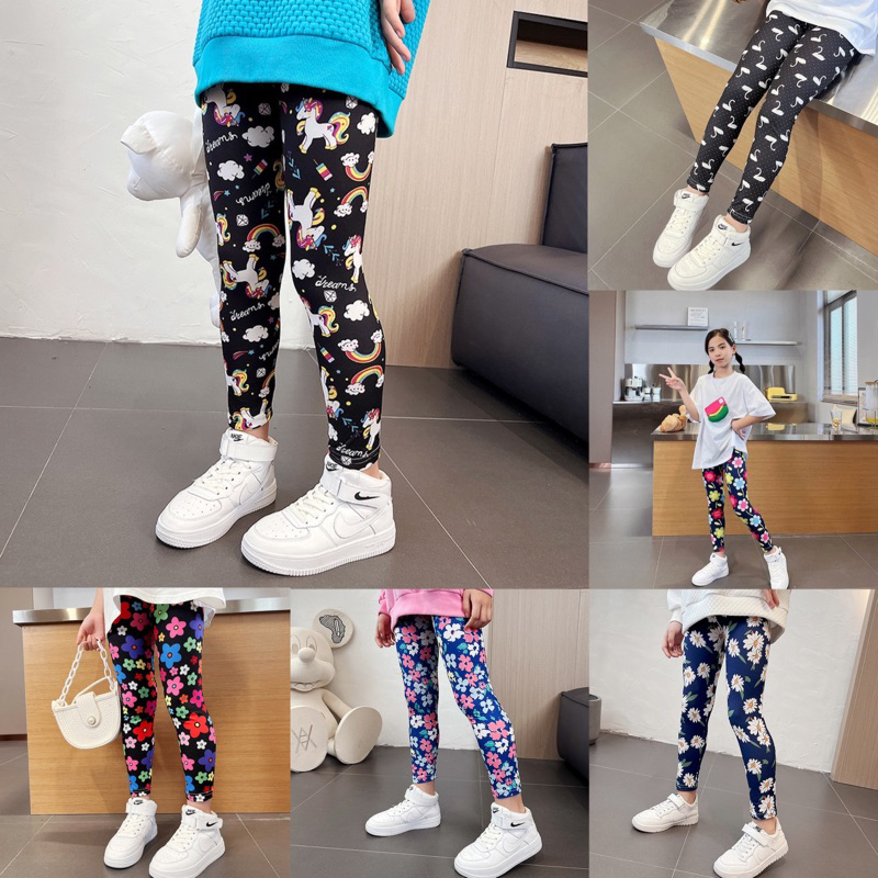 Jual (3-10 TH) LEGGING ANAK PEREMPUAN BALITA TK SD LEGGING MOTIF PONY ...