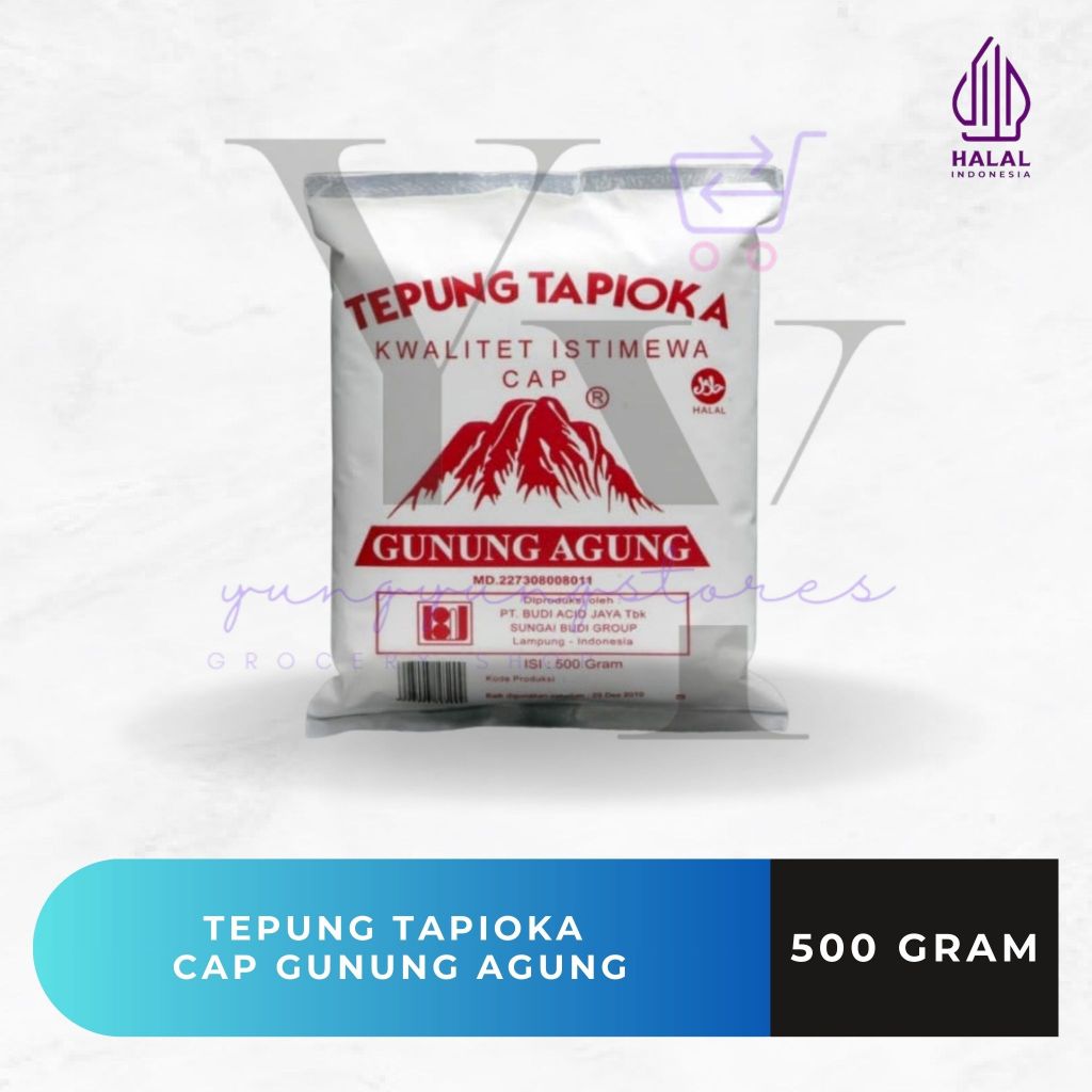Jual Tepung Tapioka / Sagu Cap Gunung Agung 500 Gram | Shopee Indonesia
