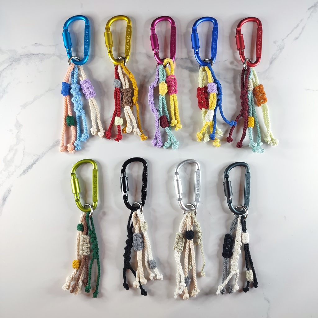 Jual YURA Bag Charm Mix & Match / Carabiner Bag Charm / Keychain / Bags ...