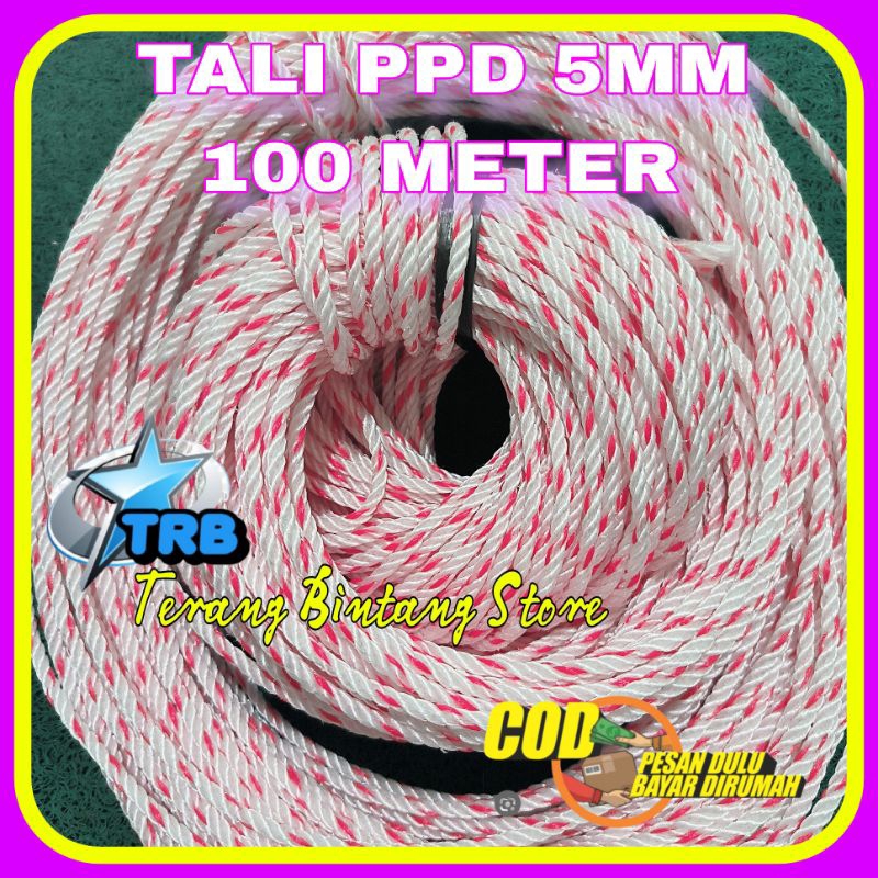 Jual Tali tambang 5mm 100 meter,Tali PPD 5mm bahan plastik,tali ...