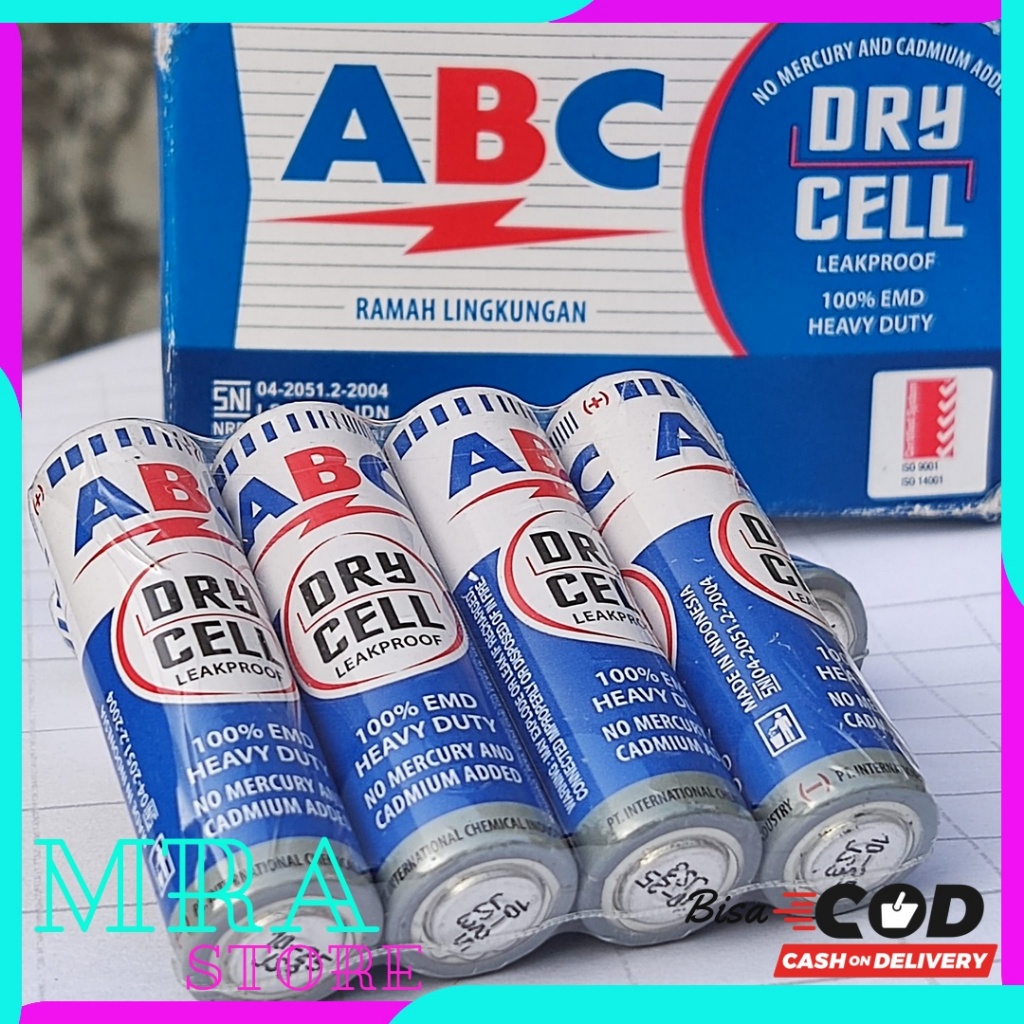 Jual Battery baterai batu jam dinding aa a2 awet a.b.c 1.5v (1biji ...