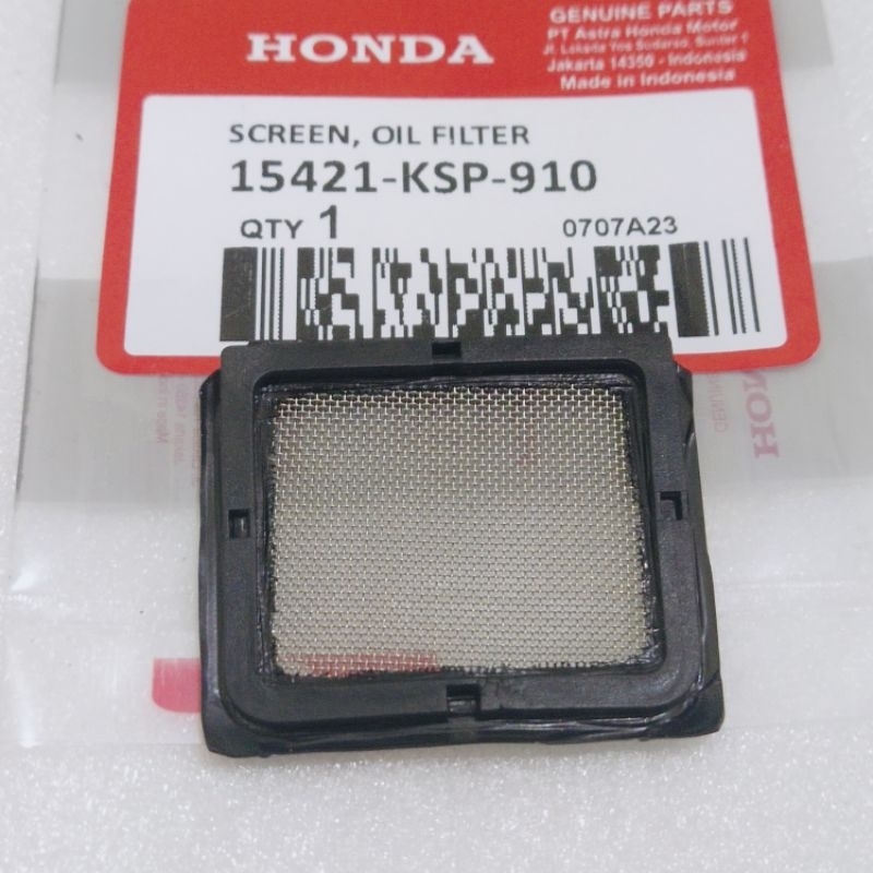 Jual Saringan filter oli mesin bawah screen oil tube drain KSP cbr 150 ...