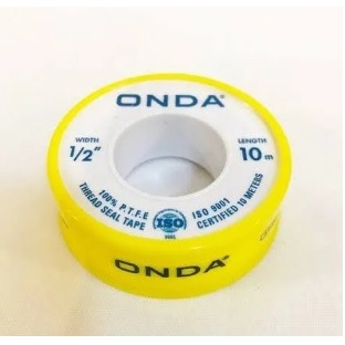 Jual Seal Tape Onda 1/2" 10 Meter / Seal Tape Onda Original/ Solatip ...