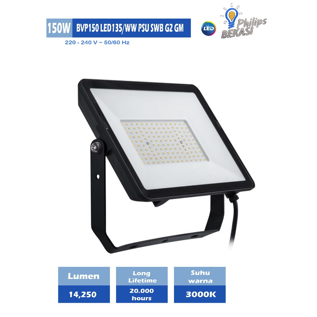 Jual Lampu Sorot Philips BVP150 LED 135/WW PSU 150W SWB G2 GM - Kuning | Shopee Indonesia