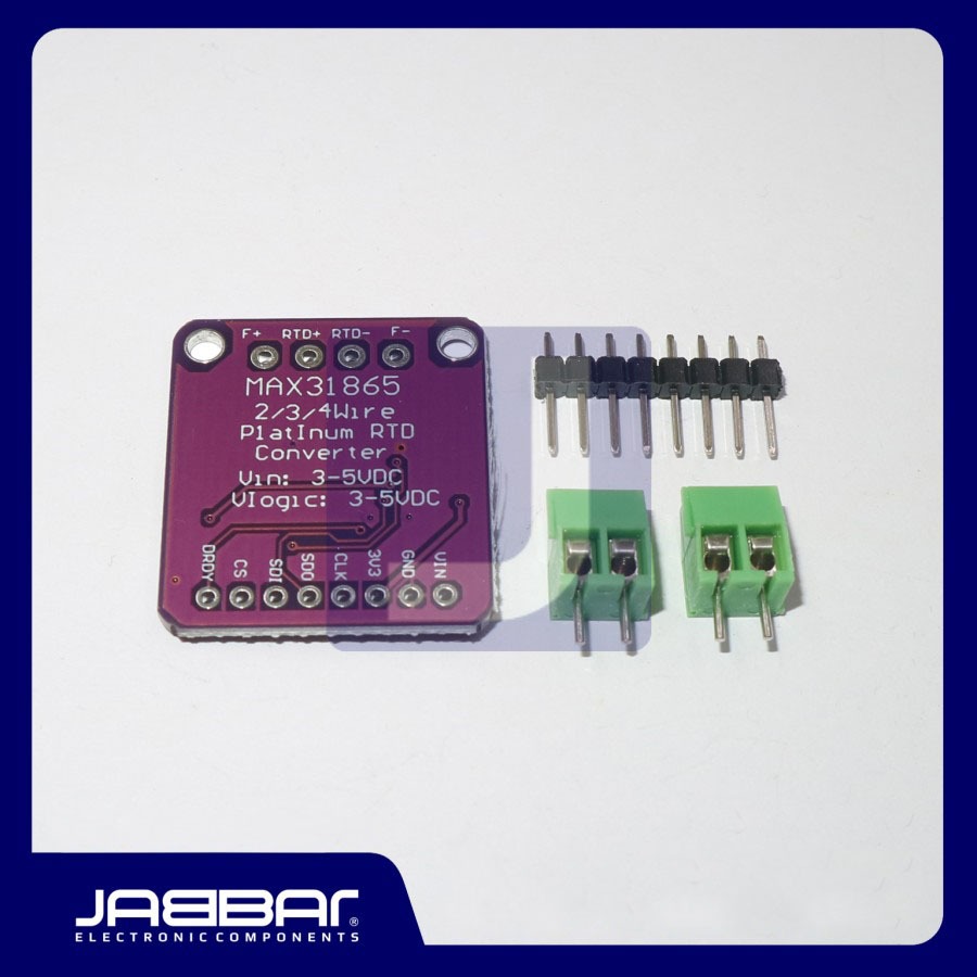 Jual MAX31865 PT100 RTD TEMPERATURE SENSOR AMPLIFIER | Shopee Indonesia