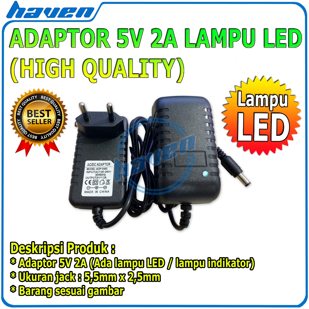 Jual Adaptor 5v 2a Adapter Power Supply 5v 2a Adaptor DC 5V 2a | Shopee ...