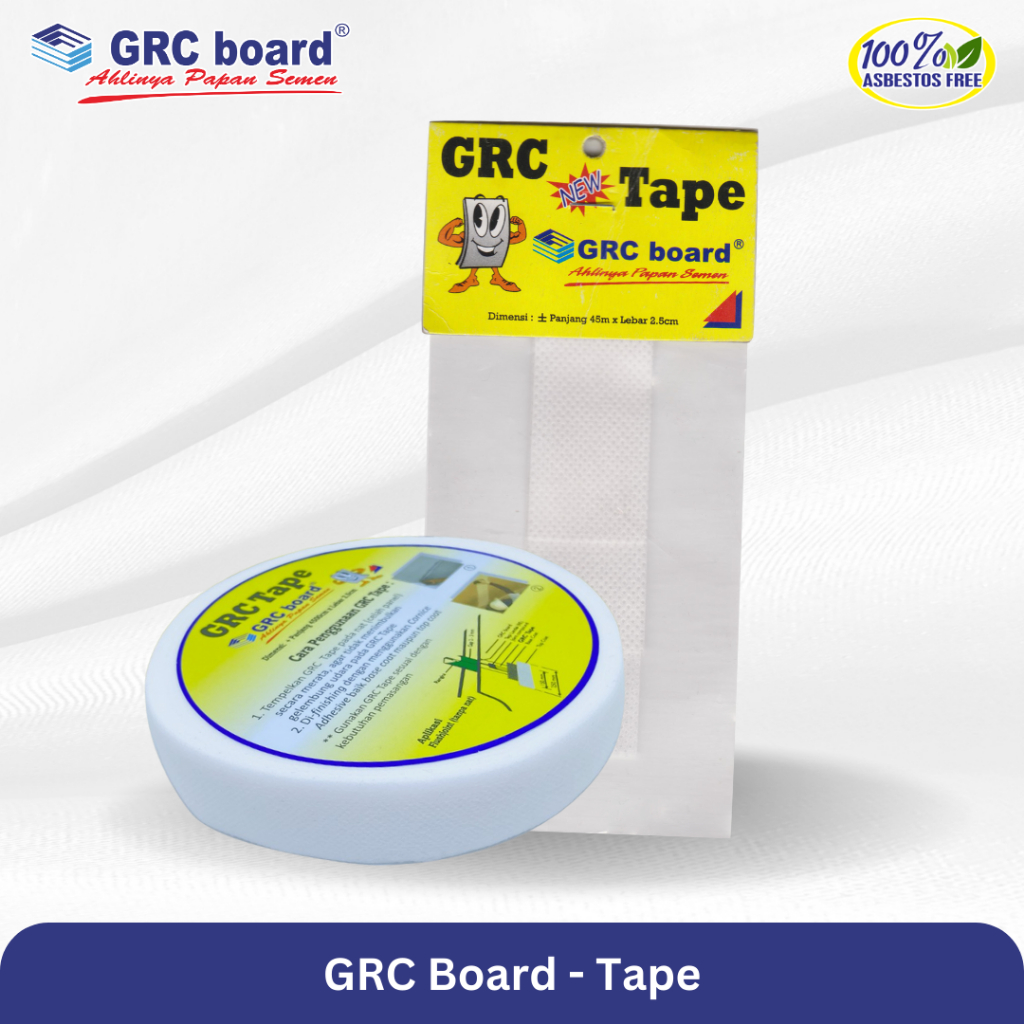 Jual GRC Board 1 roll Lakban Kain Kasa Kompon Compound GRC - GRC tape ...
