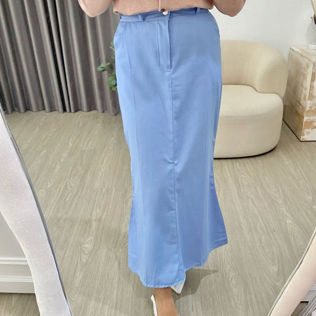 Jual Rok Mermaid Basic Polos Kimka | Shopee Indonesia