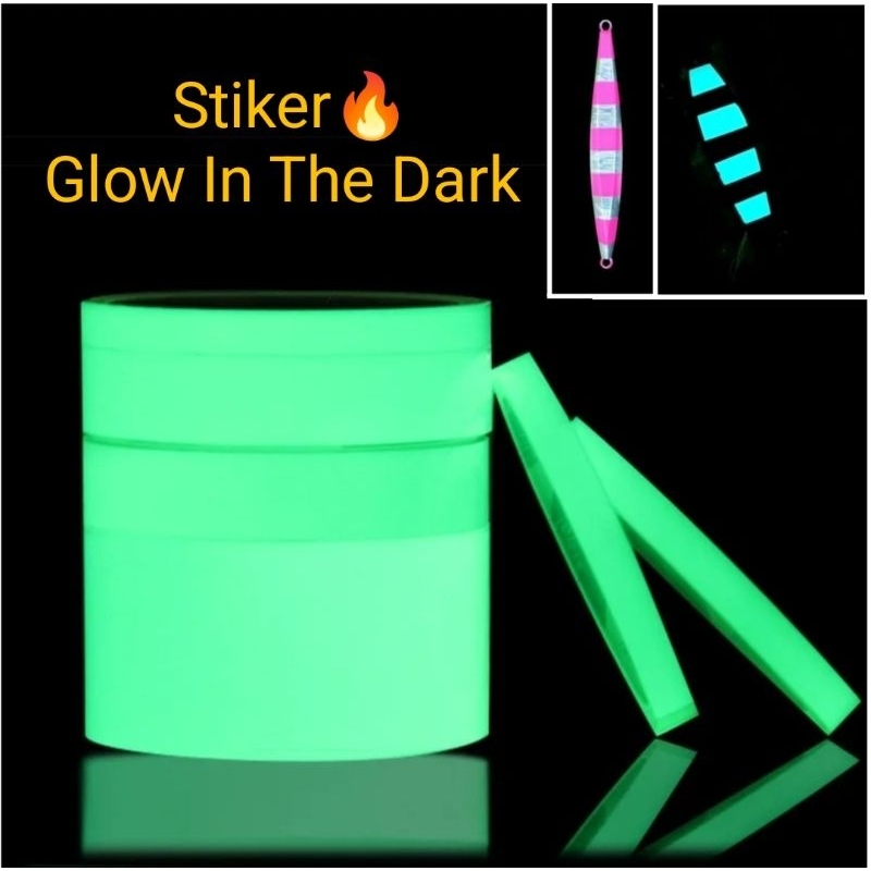 Jual 10 METER STIKER FOSFOR UNTUK METAL JIG / Stiker Glow In The Dark ...
