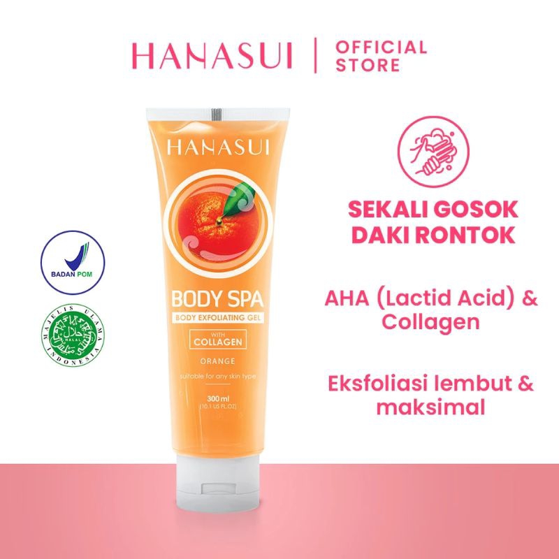 Jual HANASUI body spa - Hanasui exfoliating gel | Shopee Indonesia