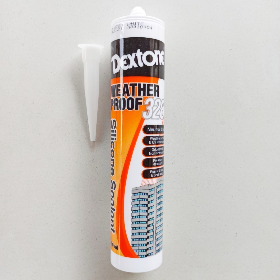 Jual LEM SILICONE SEALANT DEXTONE WEATHERPROOF SSTB 328 (NETRAL)/LEM ...
