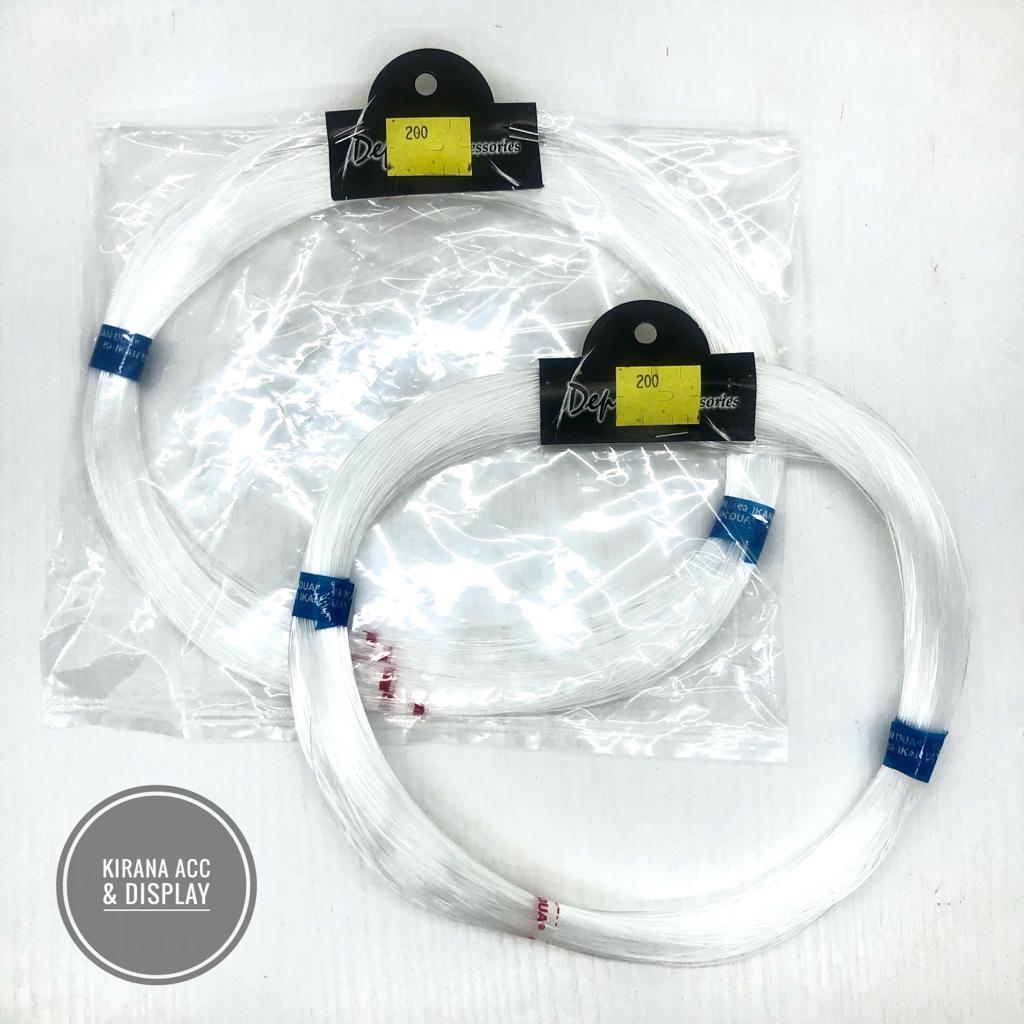 Jual Tali Senar Manik / Mote / Kenur / Pancing Ikan Dua | Shopee Indonesia