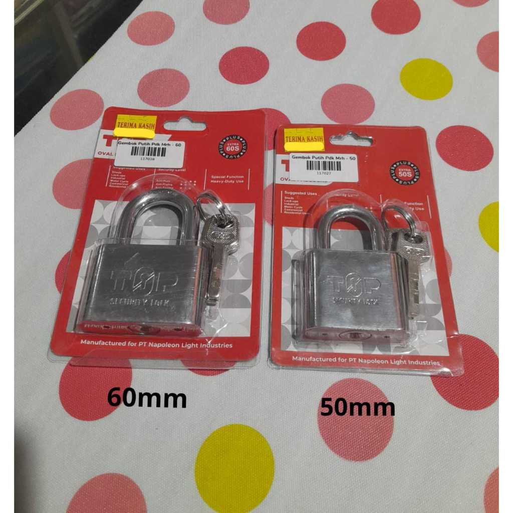 Jual GEMBOK TOP PUTIH PENDEK - MURAH!!! | Shopee Indonesia