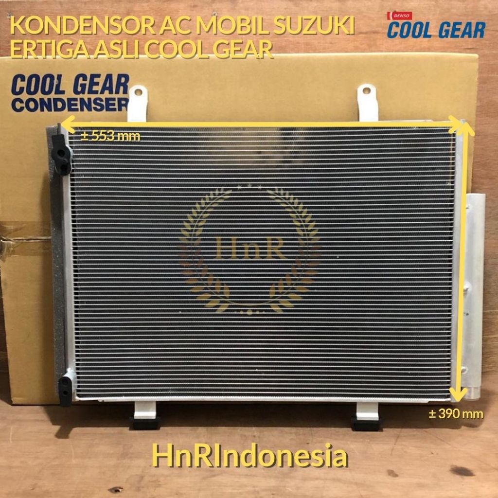 Jual Kondensor AC Mobil Suzuki Ertiga CONDENSOR R3 ASLI COOL GEAR ...