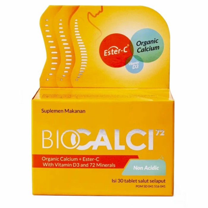 Jual BIOCALCI 72 30 TABLET | Shopee Indonesia