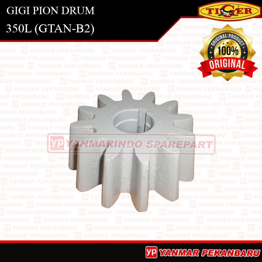 Jual Gigi Nanas Payung Pion Drum Gear 12T Pengaduk semen Molen Tiger 350 Liter | Shopee Indonesia