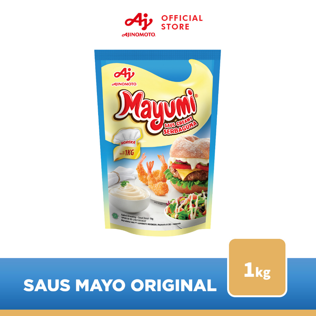 Jual MAYUMI® Mayonaise Saus Mayo Original 1 Kg | Shopee Indonesia