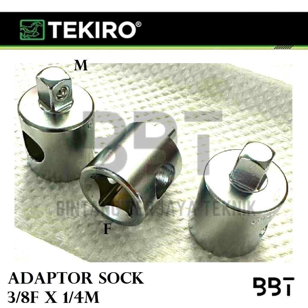 Jual Tekiro Adaptor Sock 3/8 Ke 1/4 / Adaptor Sok 3/8F x 1/4M ...