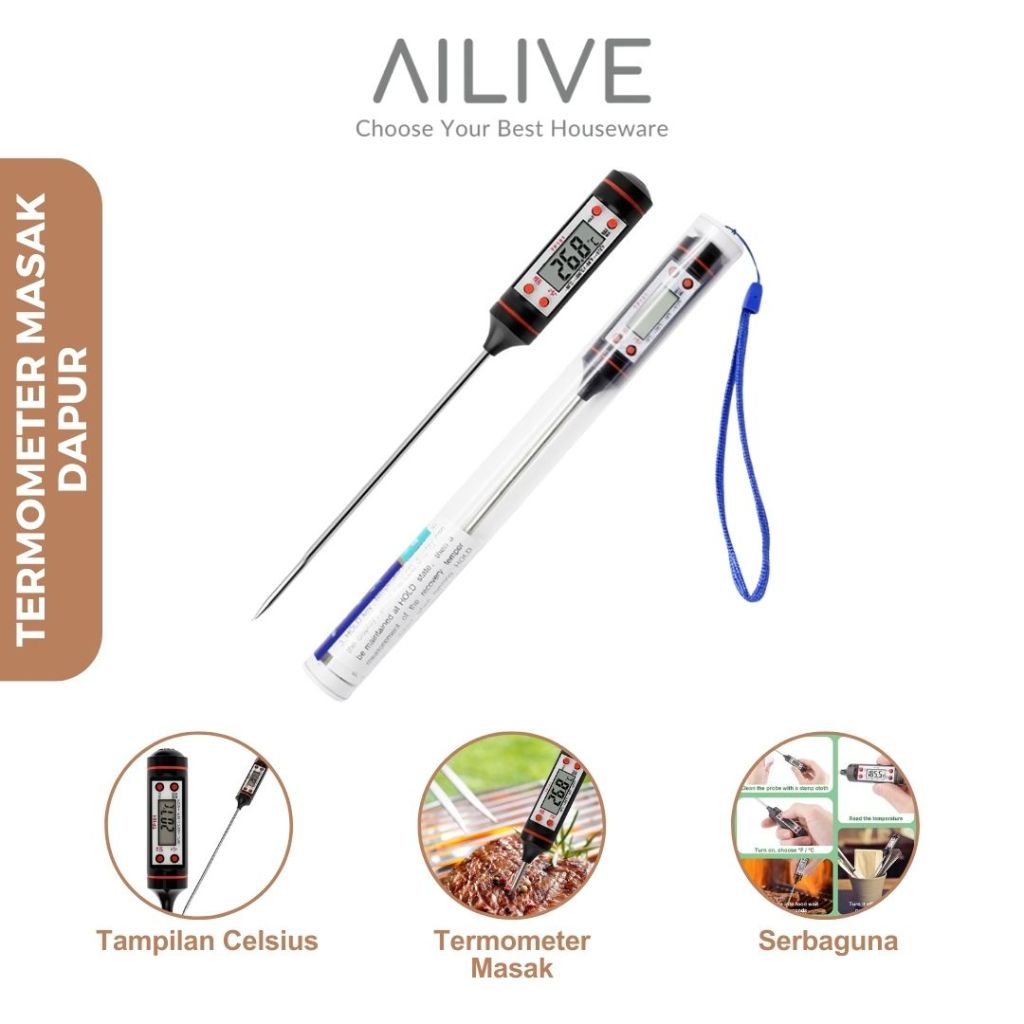 Jual Digital Termometer Masak Suhu Air Masakan Obat Dapur Thermometer ...