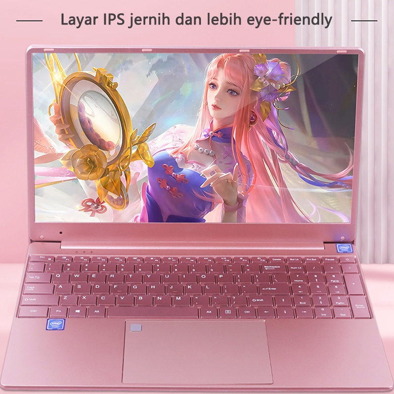 Jual CNAST - Laptop Pink Baru 15.6 inch Ram20g+512GB SSD rose gold ...