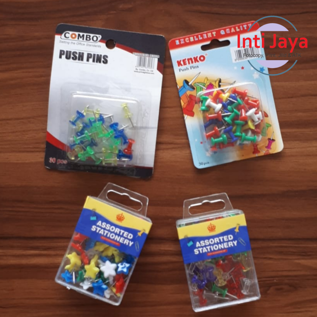 Jual Push Pin/ Paku Tekan/ Paku Tusuk | Shopee Indonesia