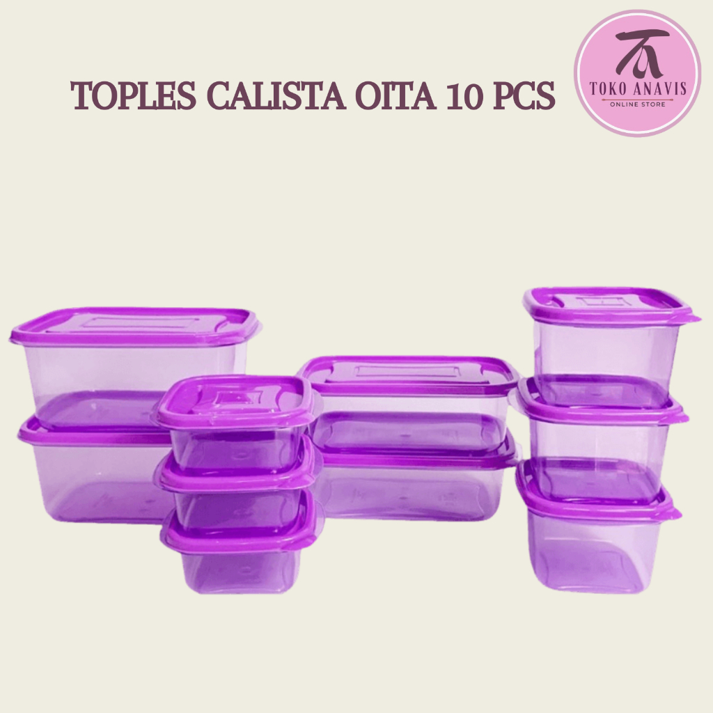 Jual calista toples set oita 10 pcs toples calista set | Shopee Indonesia