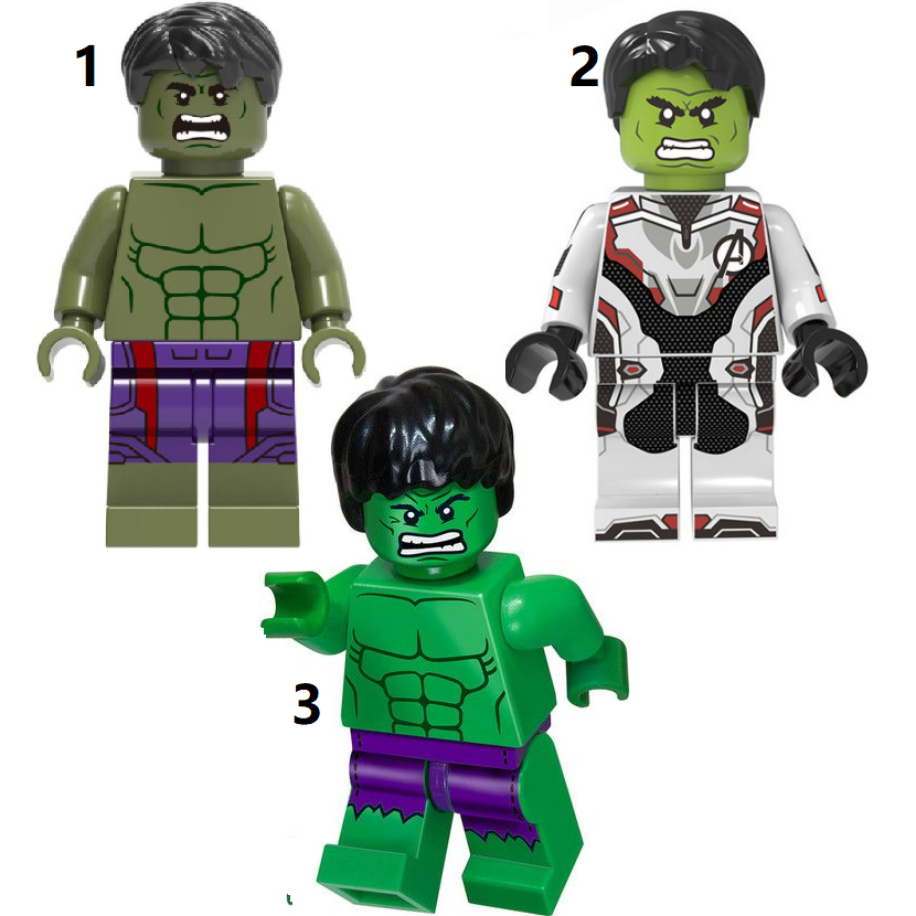Jual Marvel Avengers Hulk Bruce Banner Minifigs Bricks | Shopee Indonesia