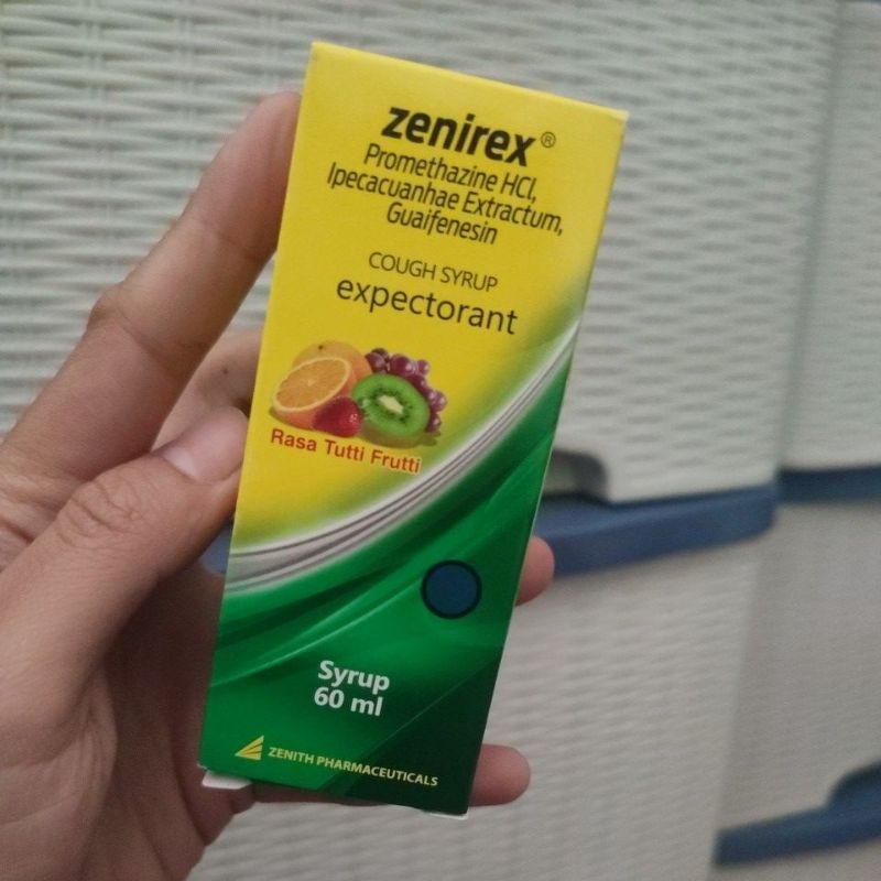 Jual Zenirex sirup 60ml batuk anak 2 tahun | Shopee Indonesia