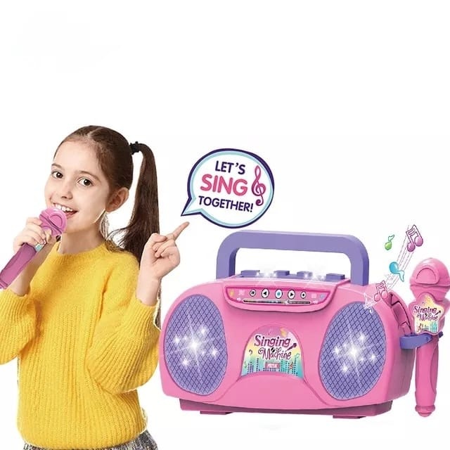 Jual TATAJOY Mainan Microphone Anak Karaoke Anak Mic Anak Anak Untuk ...
