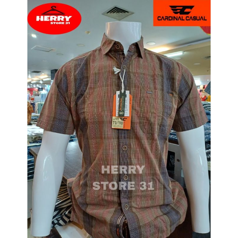 Jual KEMEJA CARDINAL CASUAL ORIGINAL REGULER PREMIUM QUALITY | Shopee ...
