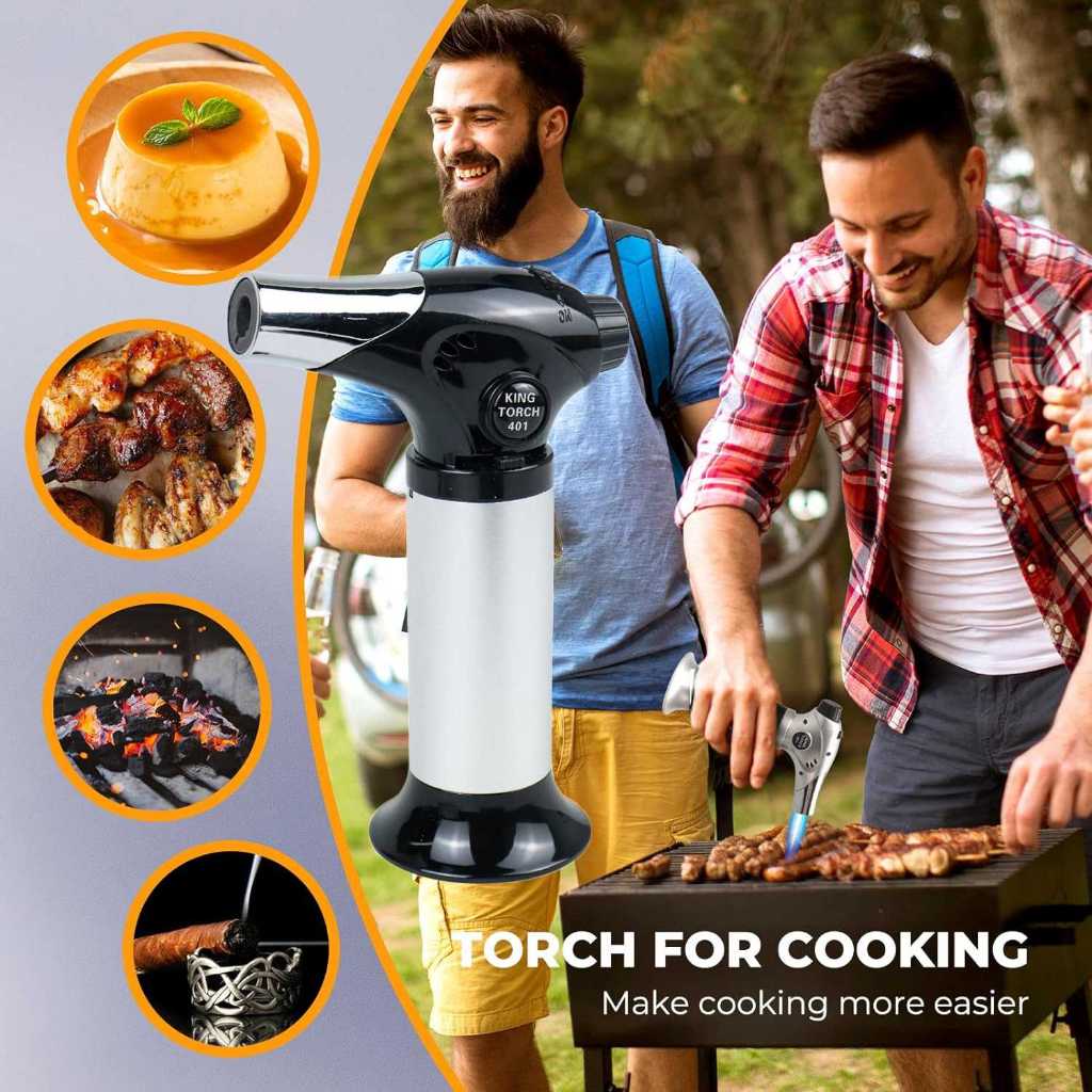 Jual KITCHEN TORCH GAS BLOW TORCH PORTABLE BUTANE FLAME KOREK BESAR ...