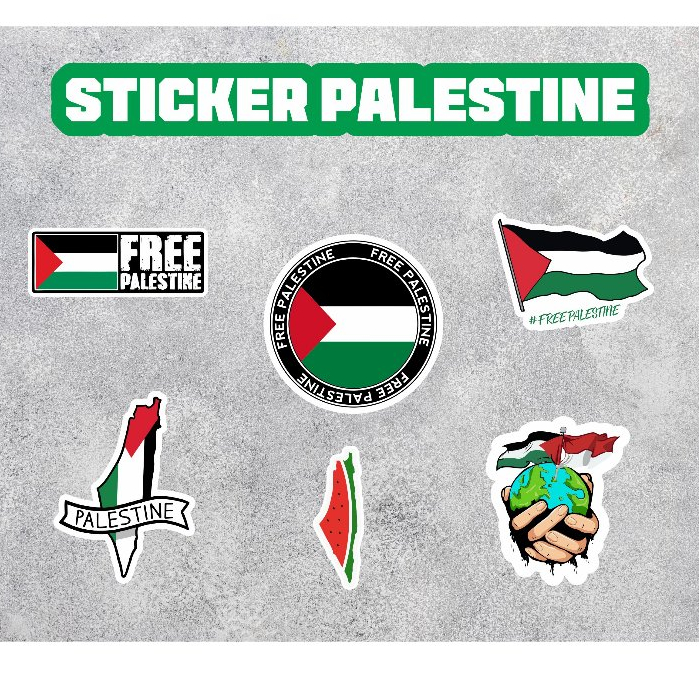 Jual STICKER SAVE PALESTINE | STICKER PACK PALESTINE FLAG | Shopee ...