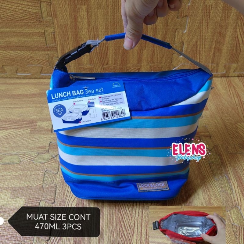 Jual Lock n Lock lunch bag thermal tas kotak makan tas bekal anak ...