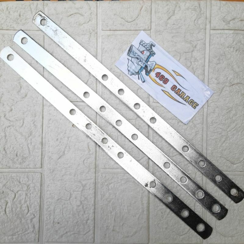 Jual Bracket Plat Lubang Bahan Besi Tebal 2,5mm Panjang 40cm Universal ...