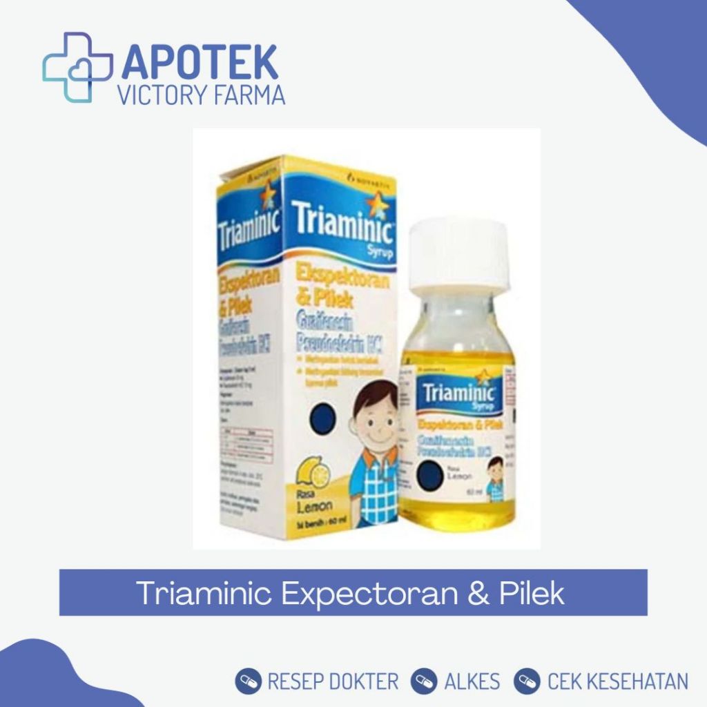 Jual Triaminic Expectoran & Pilek - Triaminic Syrup Expectorant dan ...