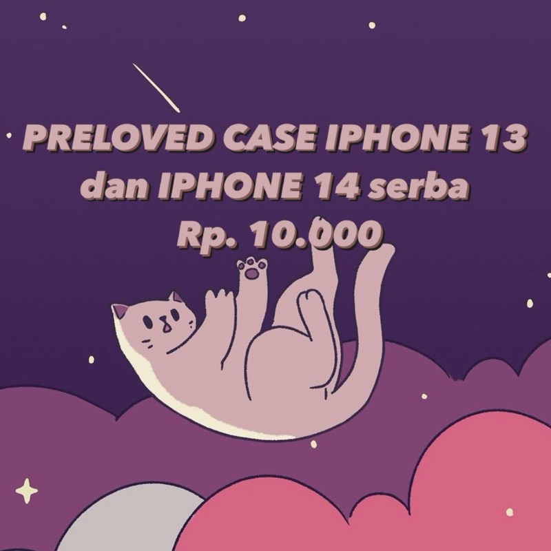 Jual PRELOVED CASE IPHONE 13/ IP 14 SERBA 10K | Shopee Indonesia