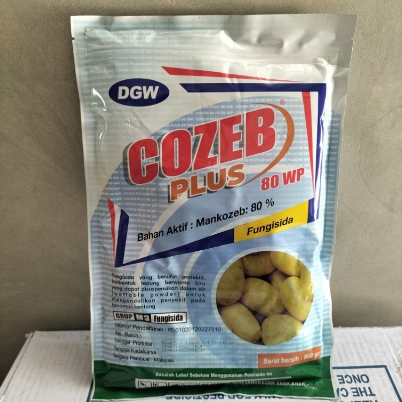Jual Fungisida COZEB Biru 80 WP 800 gram Mancozeb biru Untuk ...