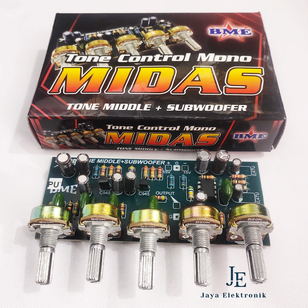 Jual Tone Control Mono Middle dan subwoofer MIDAS BME | Shopee Indonesia