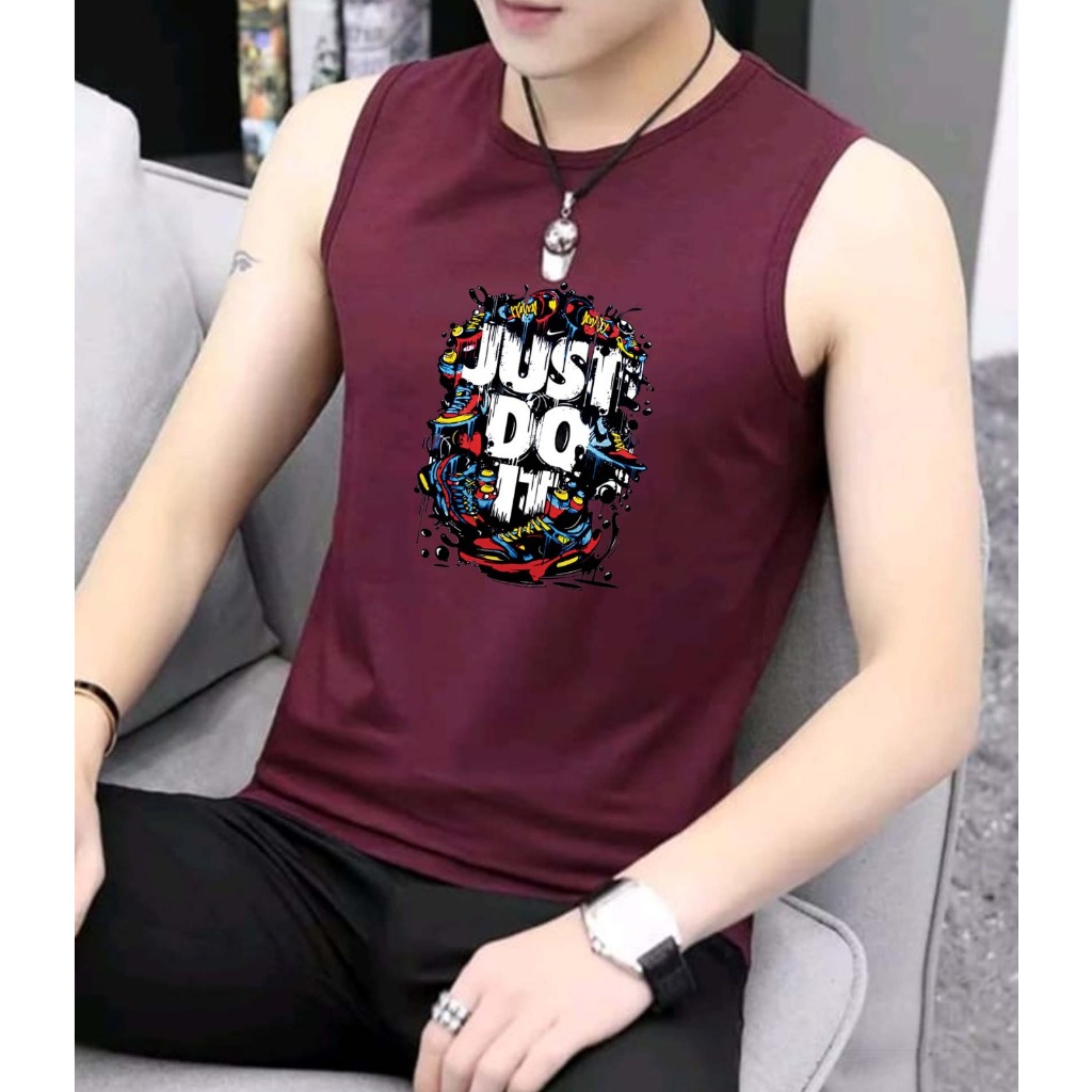 Jual Kaos Singlet Pria Dewasa Logo DTF Justdoit, Kaos Tanktop Pria ... Jual Kaos Singlet Pria Dewasa Logo DTF Justdoit, Kaos Tanktop Pria ...