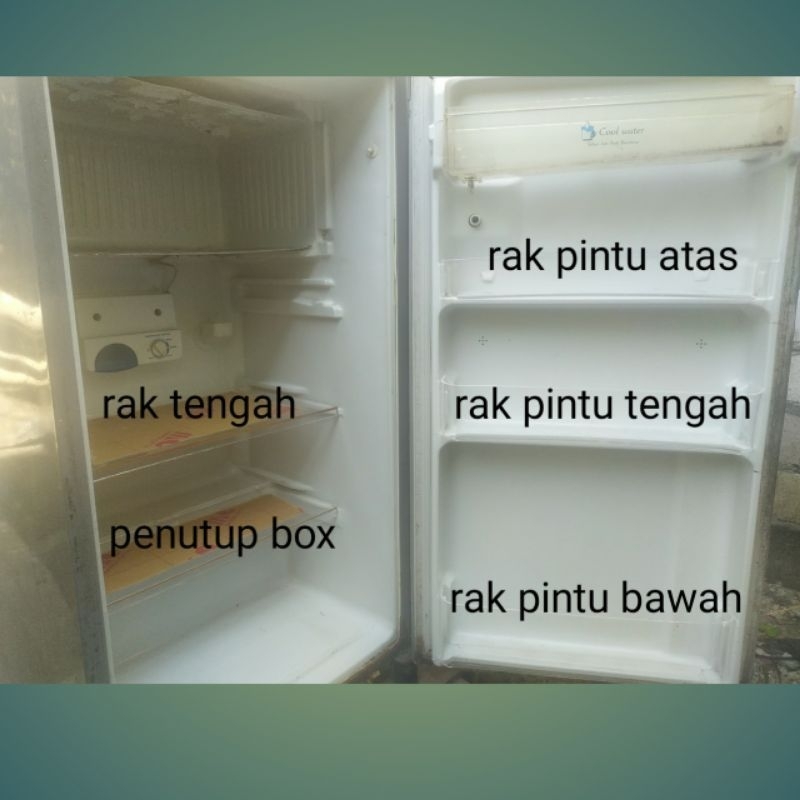 Jual promo rak kulkas toshiba glacio 1 pintu | Shopee Indonesia