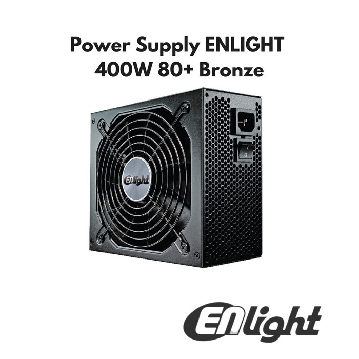 Jual Power Supply ENLIGHT 400W 80+ Bronze | Shopee Indonesia
