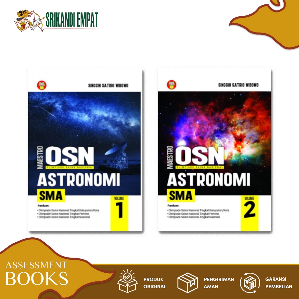 Jual Buku Olimpiade Sains Nasional Maestro OSN Astronomi SMA/MA Terbaru Terlengkap | Shopee ...