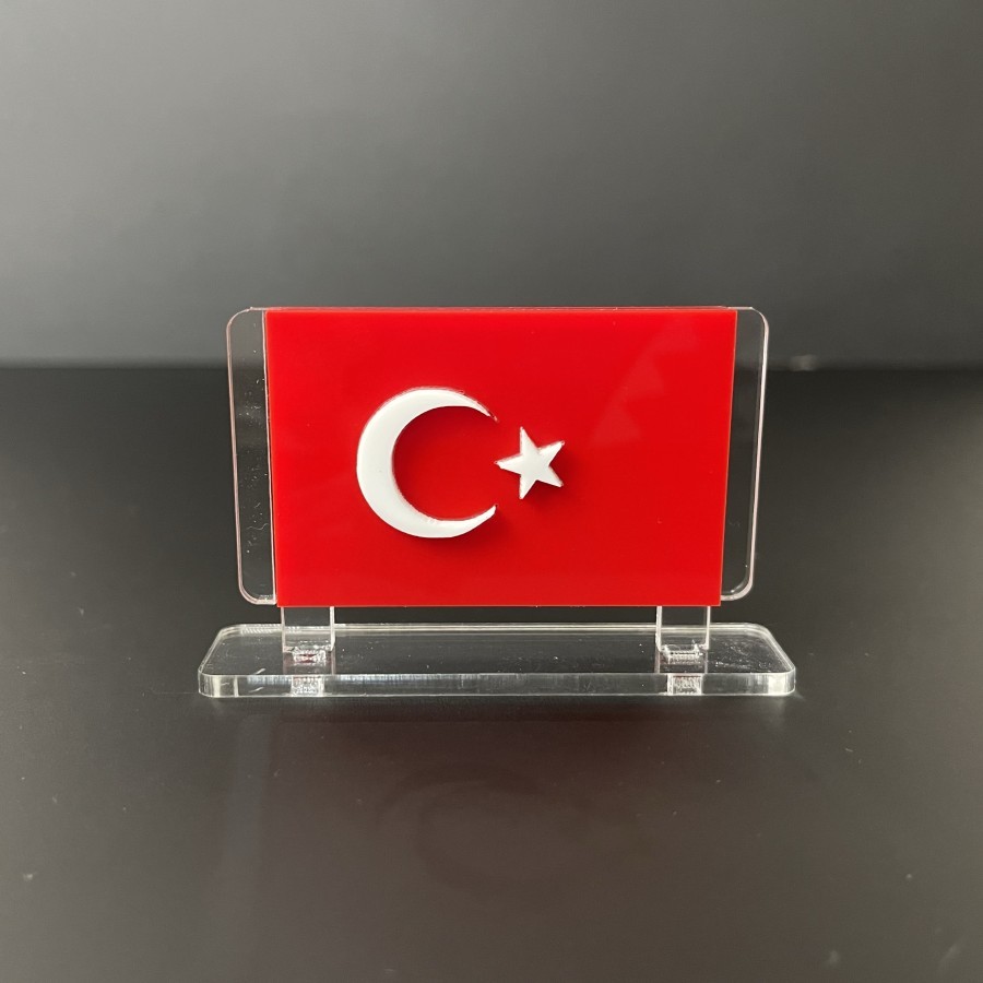 Jual Bendera Meja Negara Turki Bendera Turkey Turkiye Timbul MURAH ...