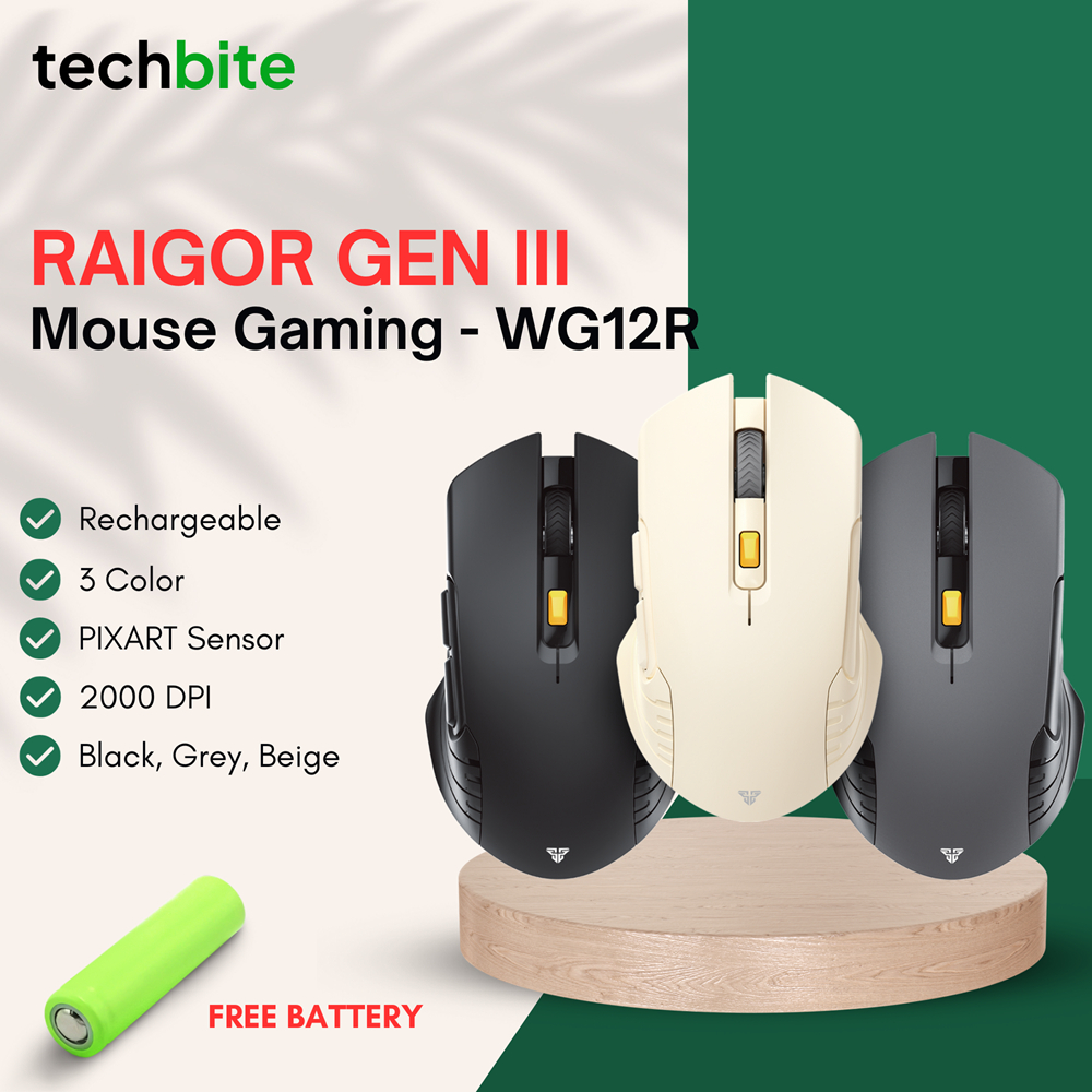 Jual Fantech RAIGOR Gen III WG12R Rechargeable Mouse Wireless Gaming ...
