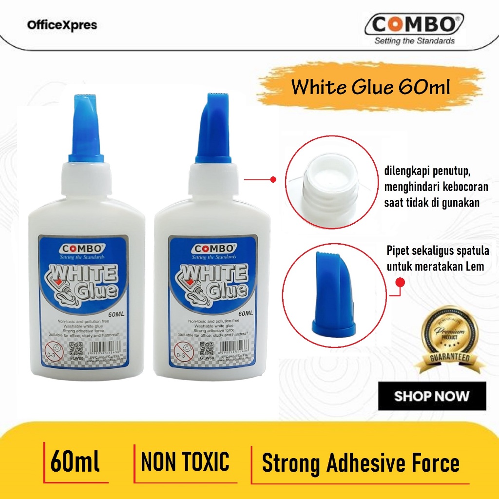 Jual White Glue 60ml GLW60 / Craft Glue / Lem Putih / Lem Perekat ...
