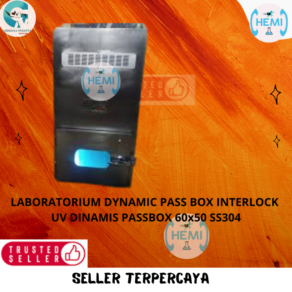 Jual LABORATORIUM DYNAMIC PASS BOX INTERLOCK UV DINAMIS PASSBOX 60x50 ...